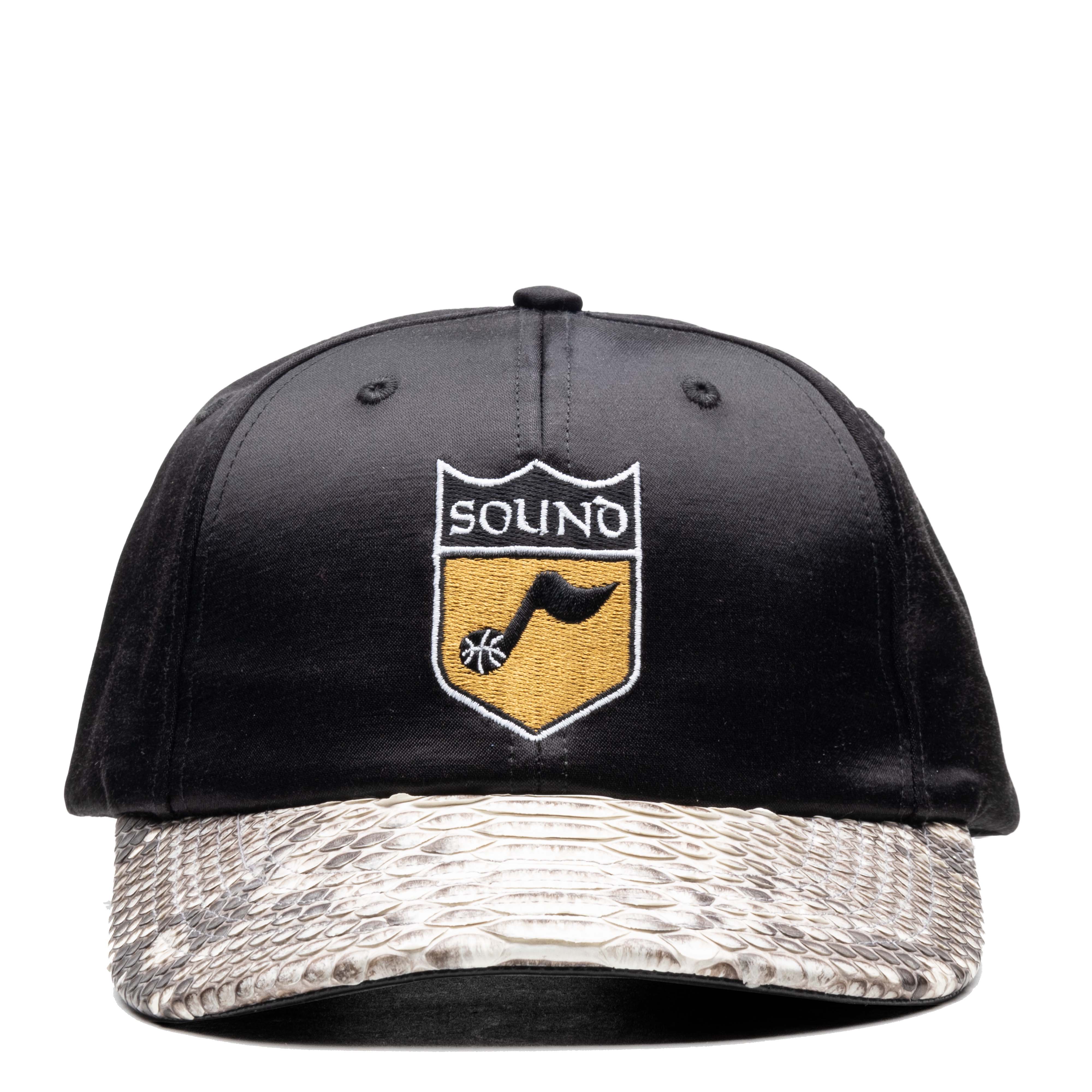 Just Don Sound Satin Black Hat (Natural Brim) – JUST DON