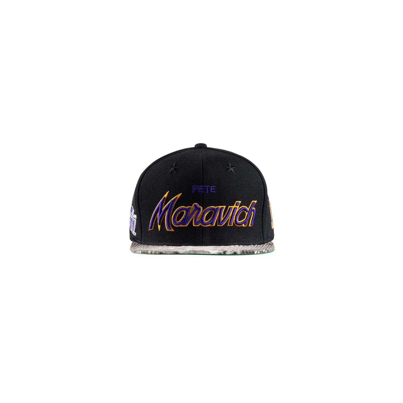 Just Don NBA Pete Maravich Python Brim Strapback – JUST DON