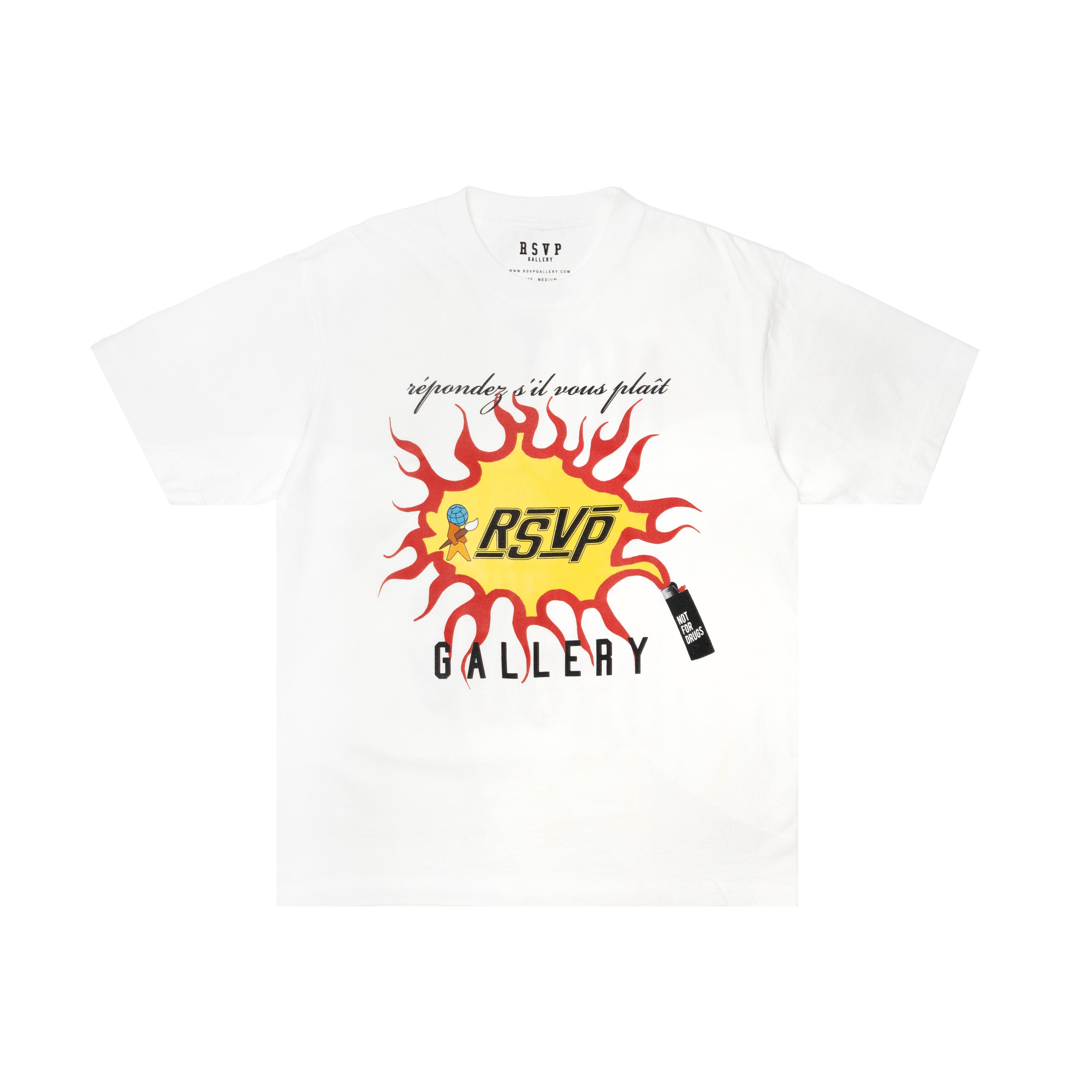 RSVP Gallery Not For Drugs White Tee – JUST DON