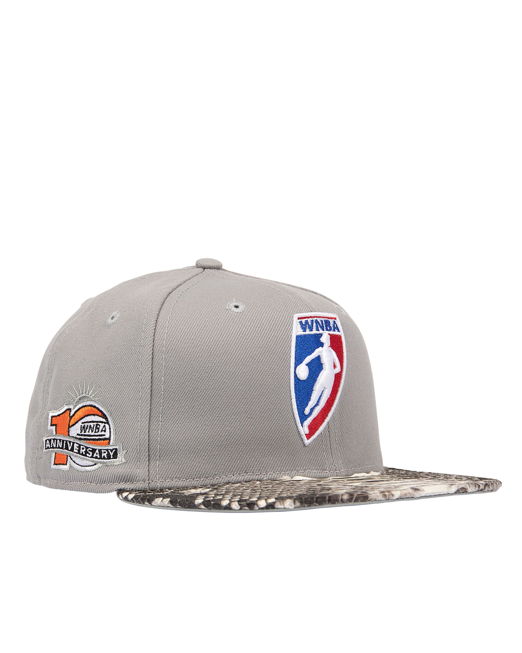 Just Don Wnba Python Grey Natural Brim