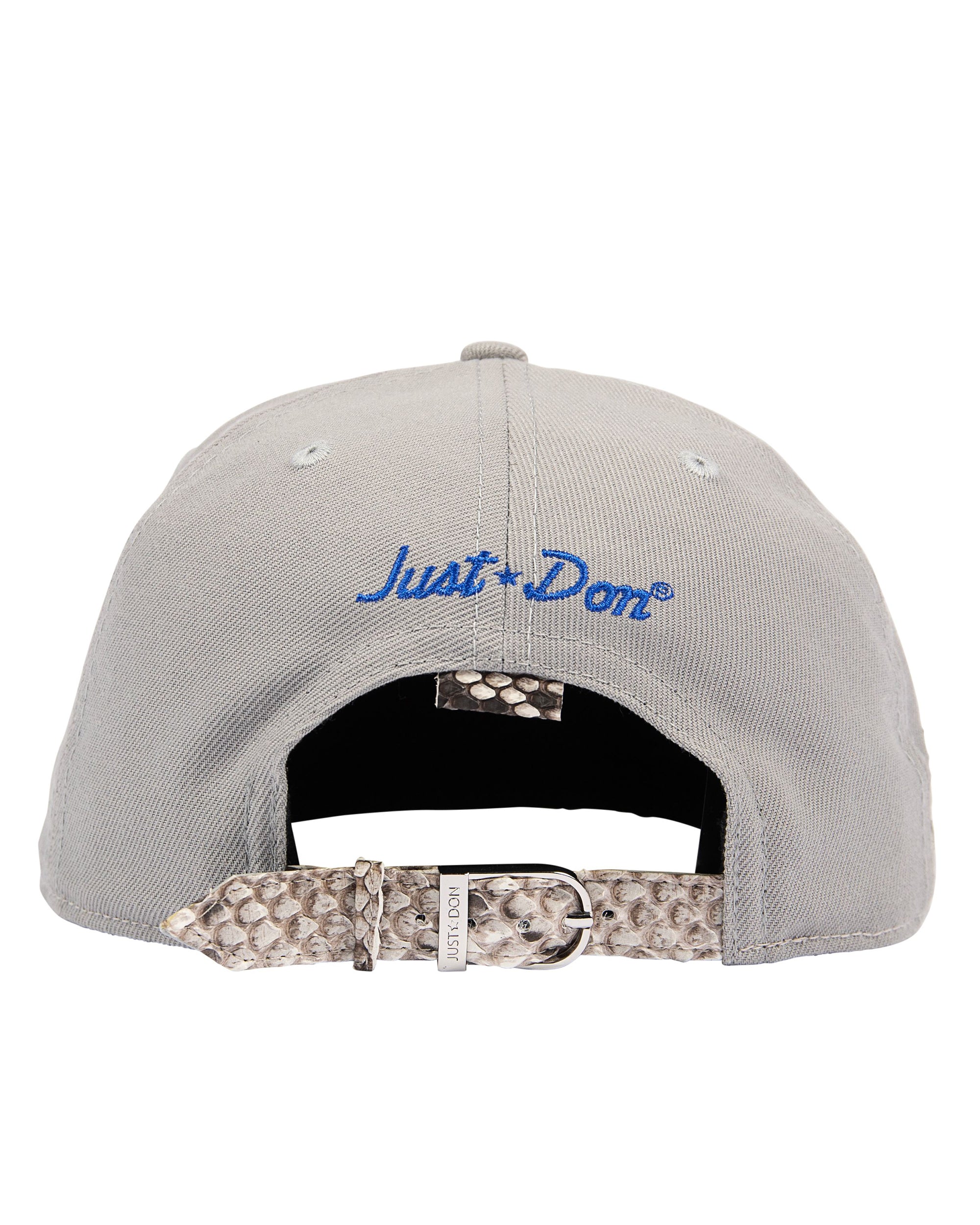 JUST DON WNBA PYTHON (grey-Natural Brim)